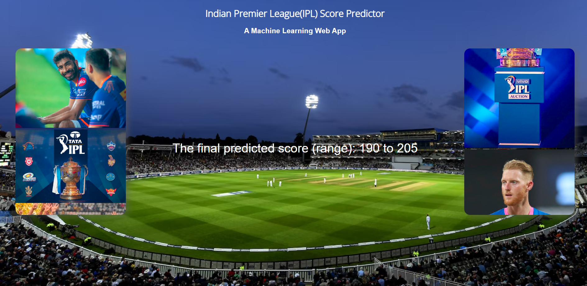 GitHub - Csingla029/IPLcricketscorepredictor: This app is used to ...