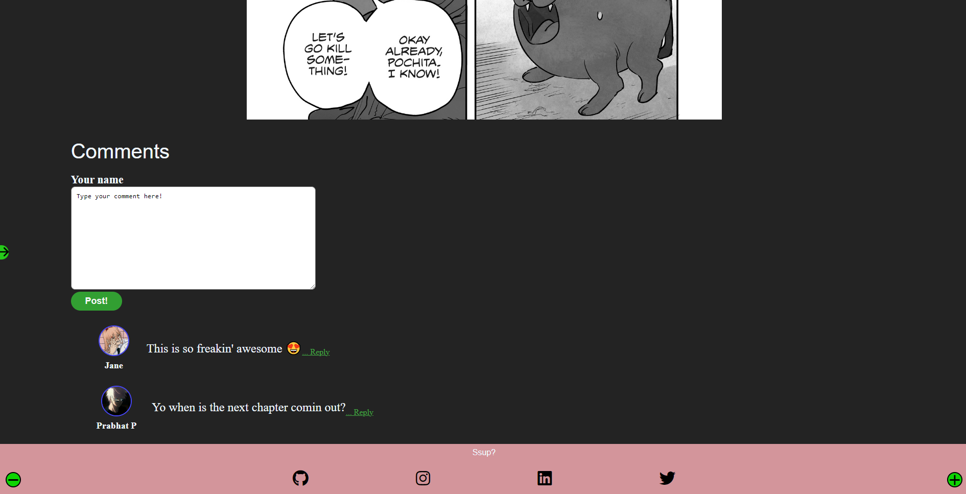 GitHub - XprabhatX/manga-reader: A simplistic manga reader I created with my friend with an ...