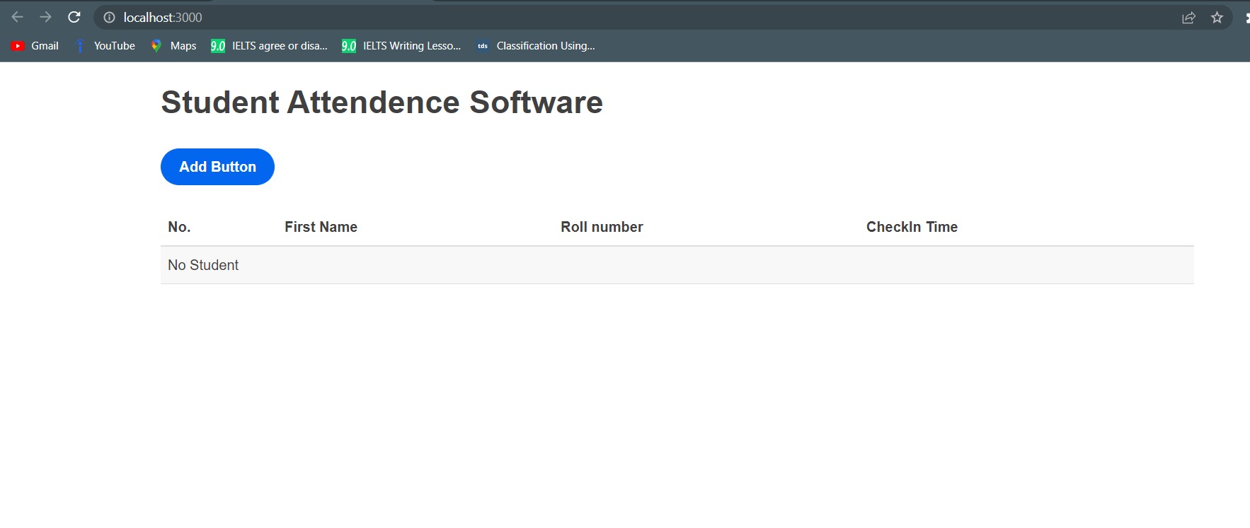 GitHub - dhruvLearner8/Attendence-system-In-react-Using-Hooks