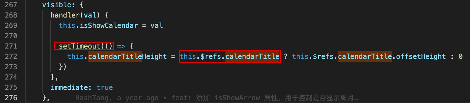 周月切换的提示箭头，快速点击会导致组件被隐藏 · Issue #77 · TangSY/vue-hash-calendar · GitHub