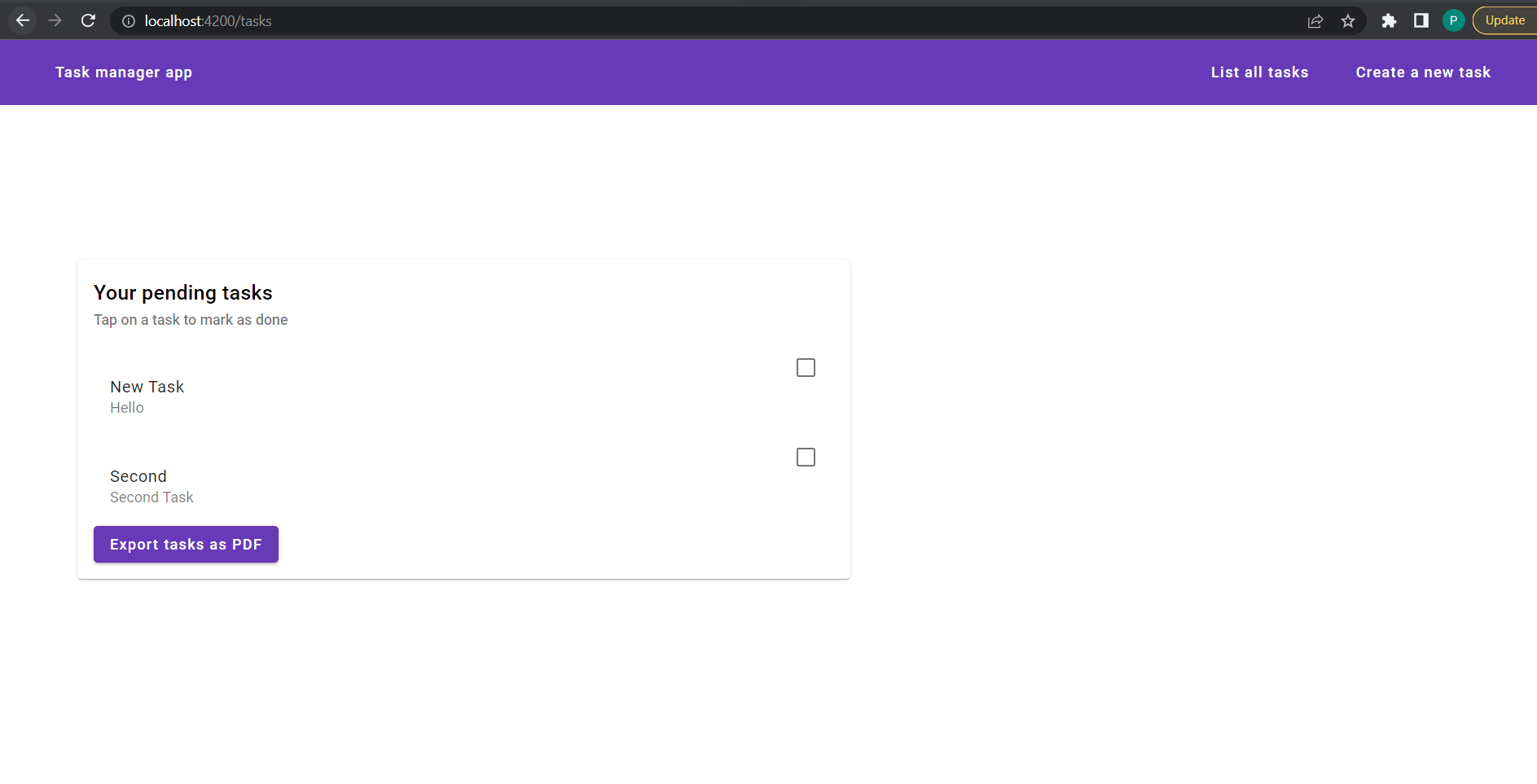 GitHub - pateva/taskAssistant: Task Manager App