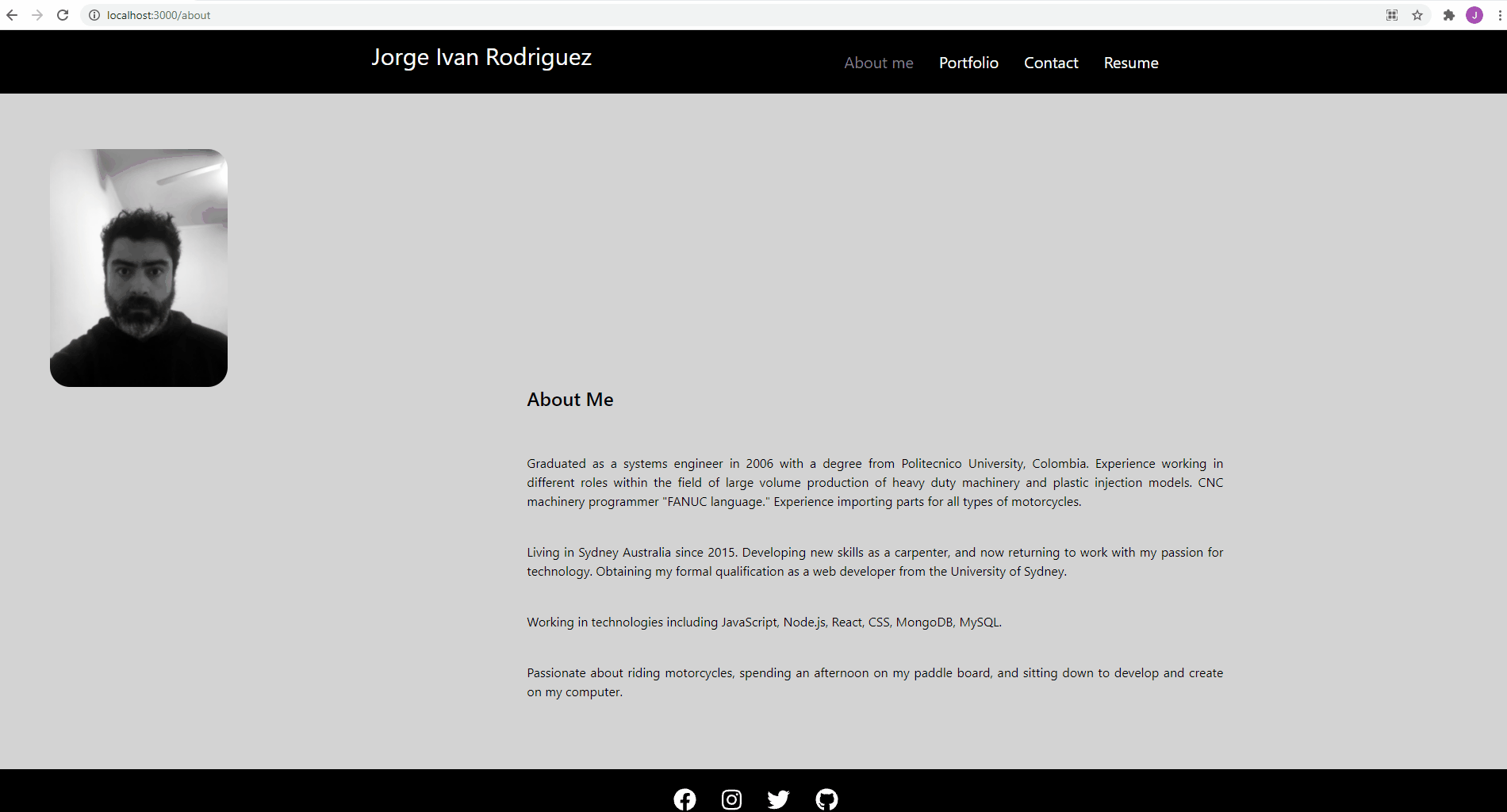 GitHub - ivany9/reactPortfolio1