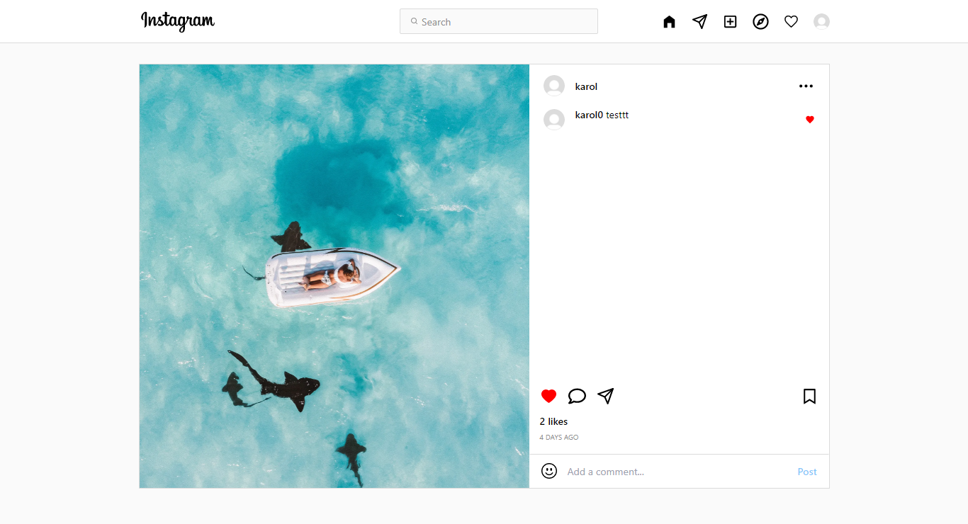 GitHub - xKarol/instagram-clone
