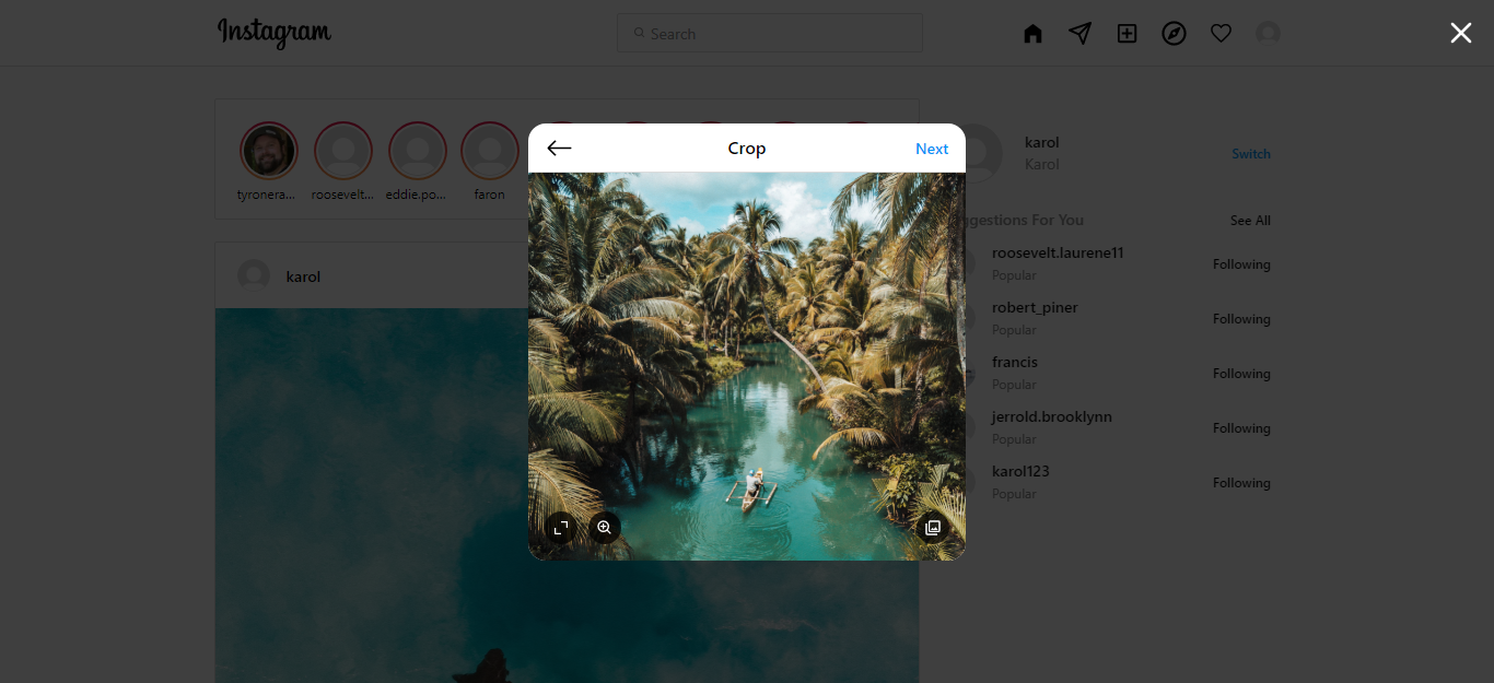 GitHub - xKarol/instagram-clone