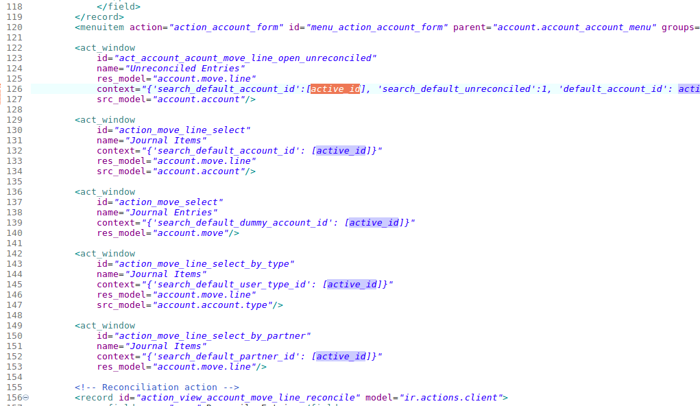 [12] active_id is not correct after preforming more than 1 action ...