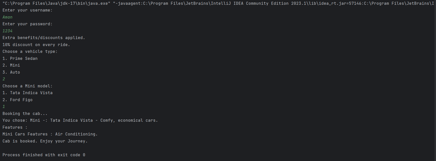 GitHub - AmanJ10/Cab-Booking-Application: Cab Booing Application using ...