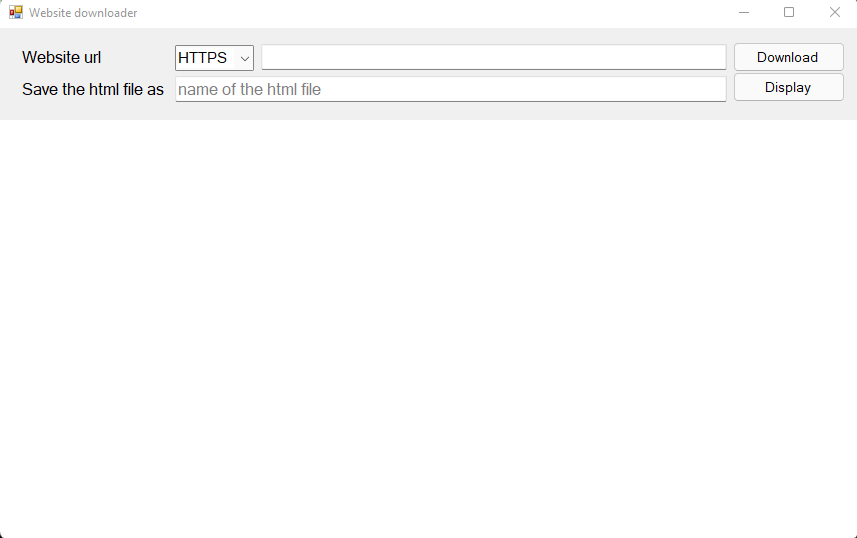 GitHub - LucaYan0506/Website-downloader: A winform app that download ...
