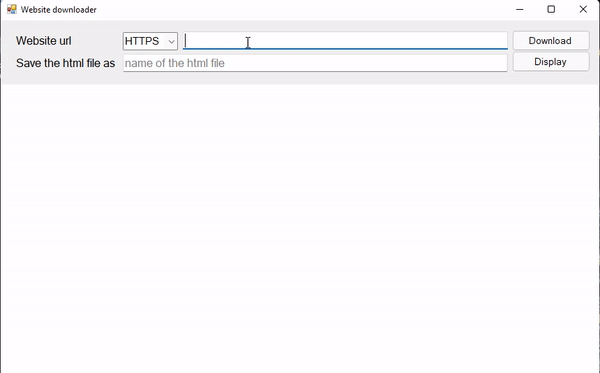 GitHub - LucaYan0506/Website-downloader: A winform app that download ...