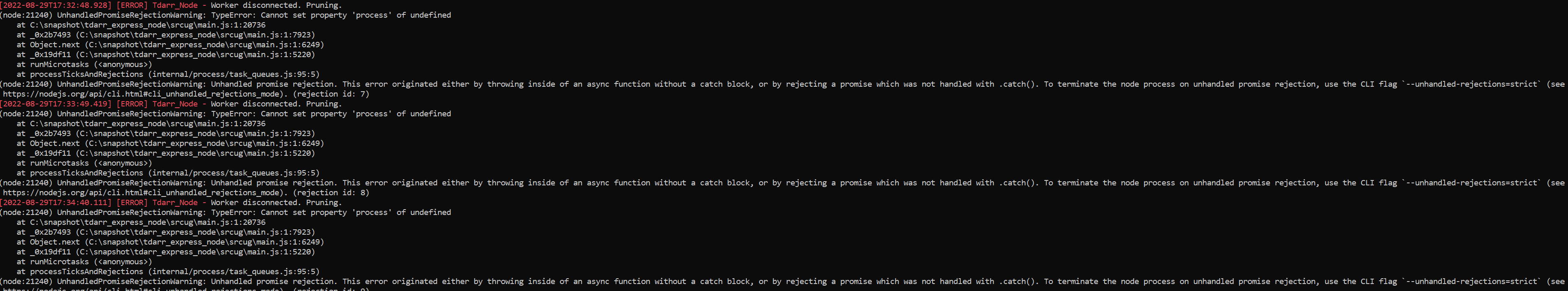 Issues with transcoding using a Windows node and unraid server container · Issue #663 ...