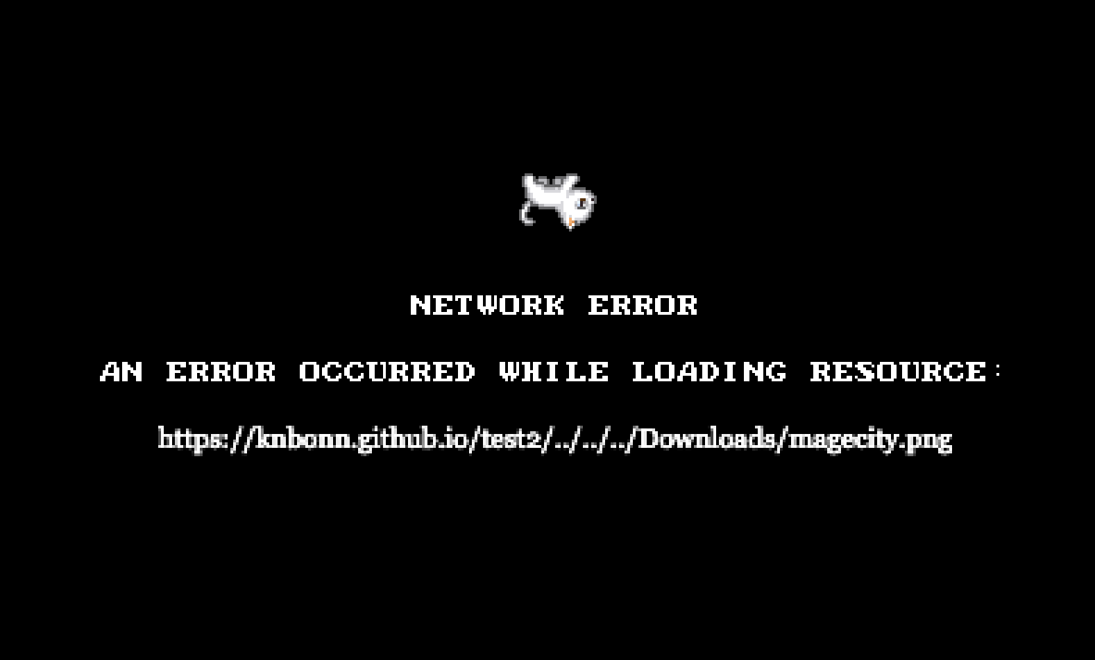 An error occurred while loading resource · Issue #1030 · workadventure/workadventure · GitHub
