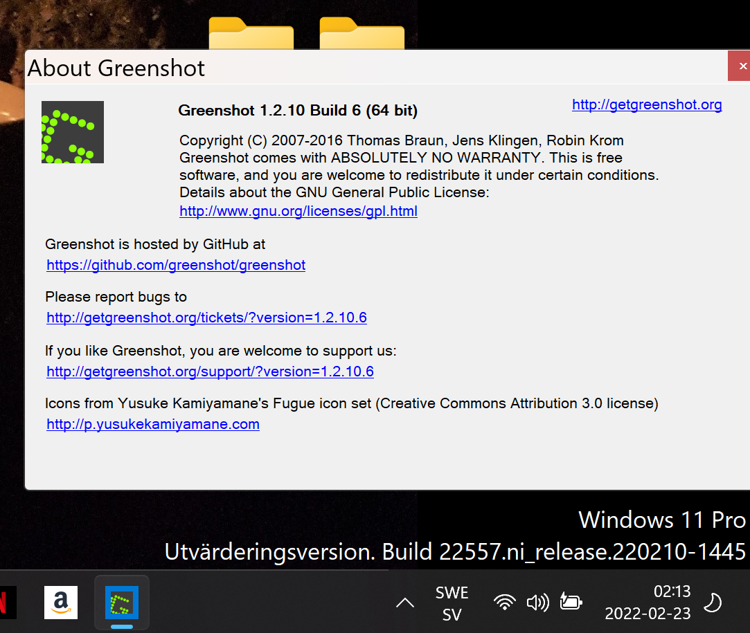 BUG-2901, More Information about context Windows 11 Pro Utvärderingsversion · Issue #386 ...