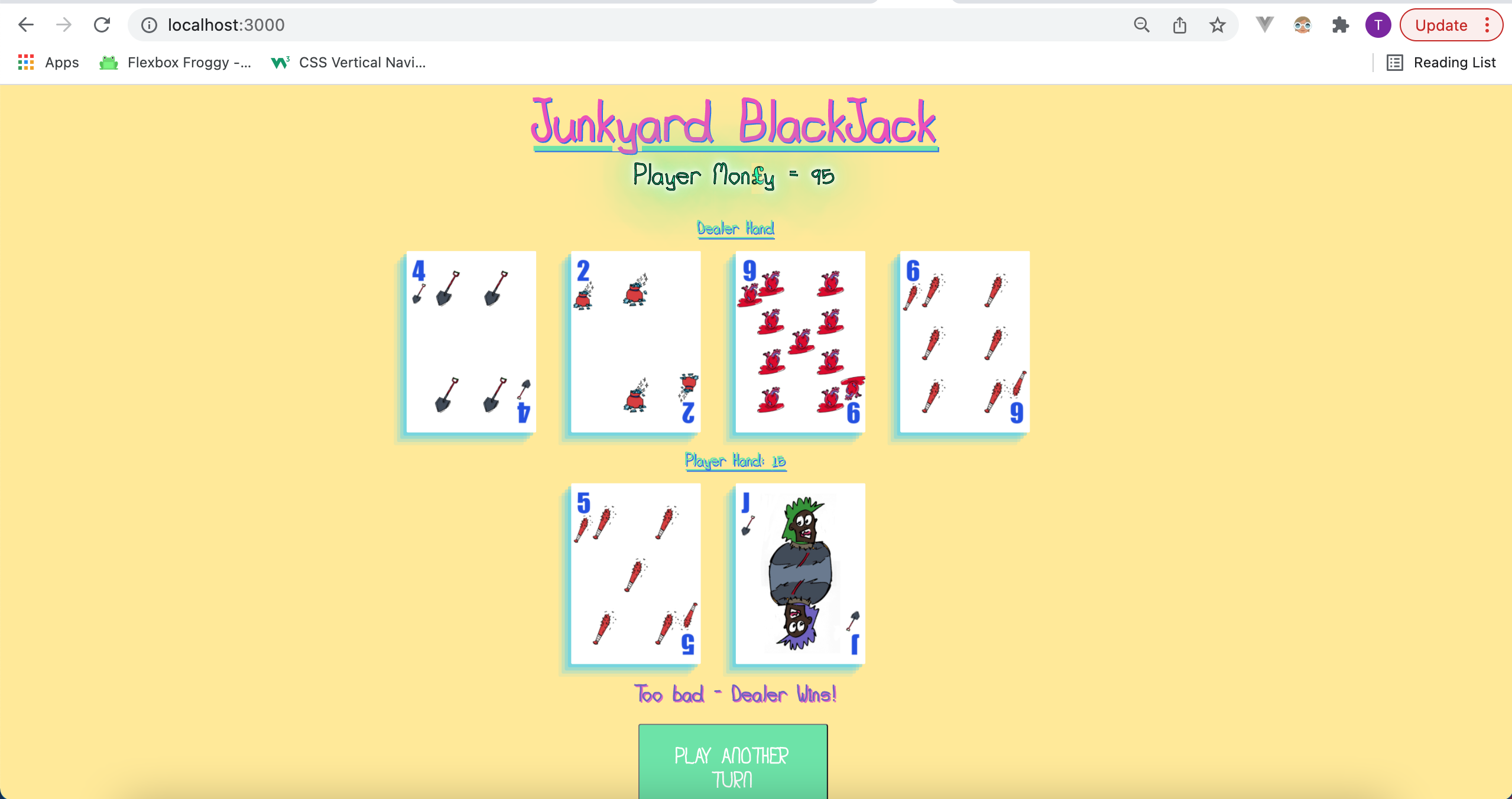 GitHub - TamerAmer/BlackJack_js_react_full_stack_app