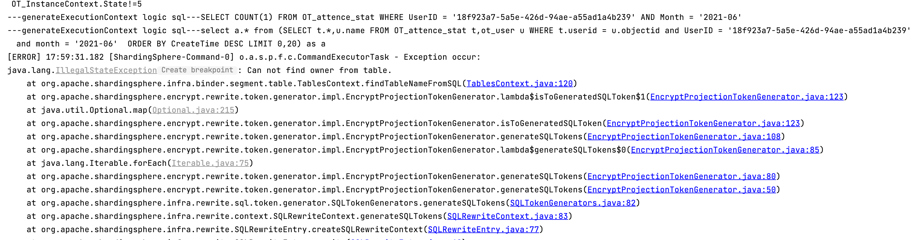 the result of the subquery is used as an alias, and the alias cannot find the corresponding ...