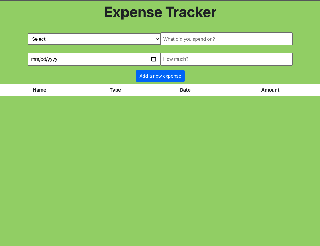 GitHub - Yafet-Segid/React-Expense-Tracker