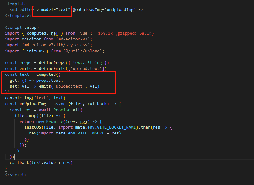 腾讯云上传图片后无法回显 · Issue #223 · imzbf/md-editor-v3 · GitHub