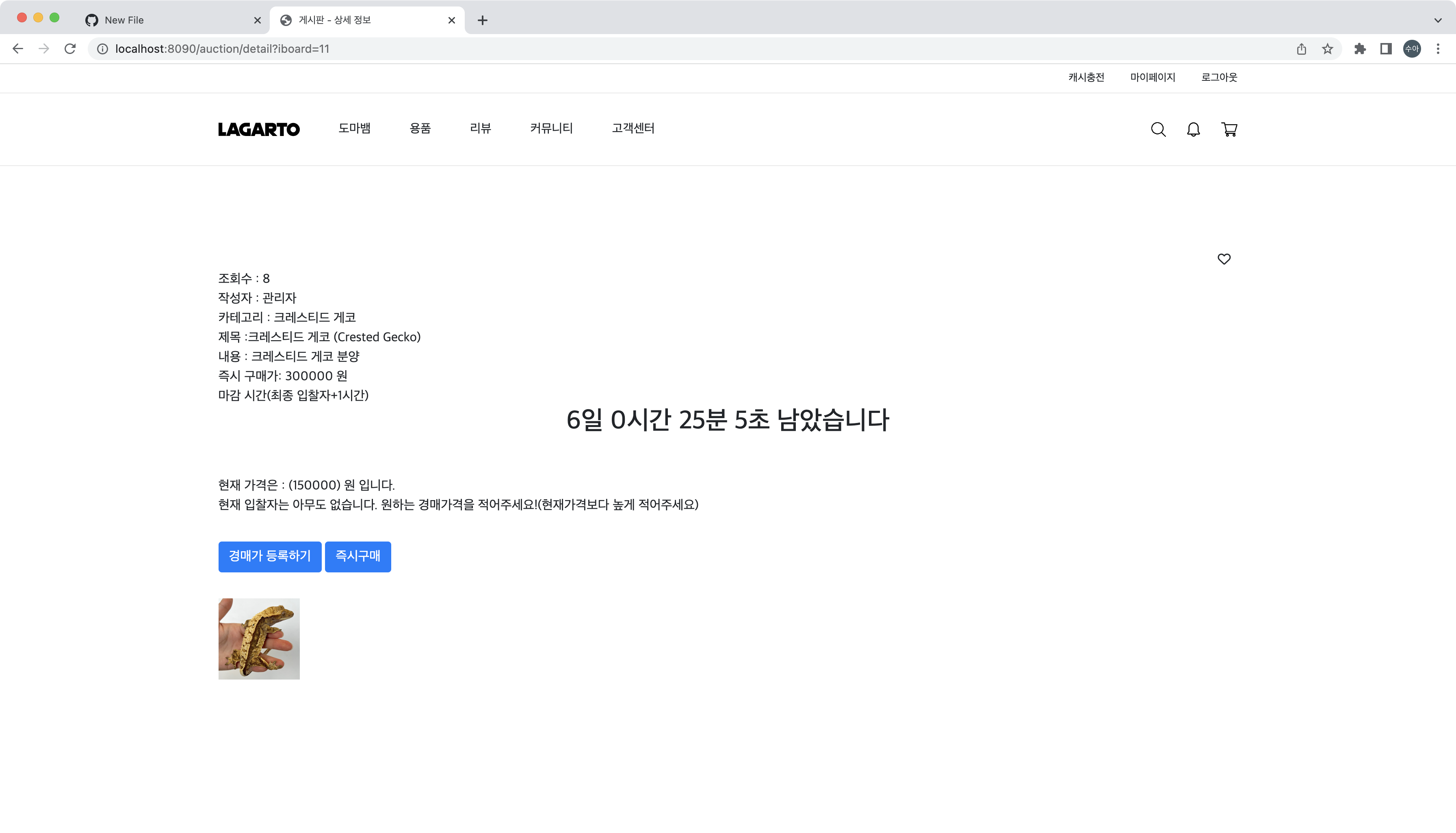 GitHub - kimminhongseo/lagarto_kmhs