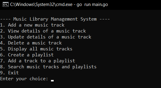 GitHub - ththanhtung/music-management-system-cli