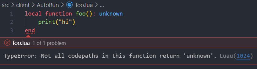 Not all codepaths return 'unknown' when returning nothing · Issue #893 ...