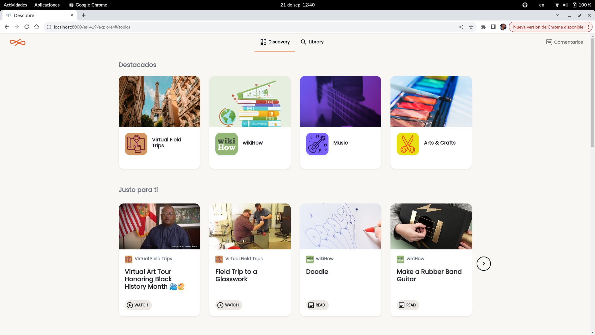 Initial Spanish translation · Issue #765 · endlessm/kolibri-explore-plugin · GitHub