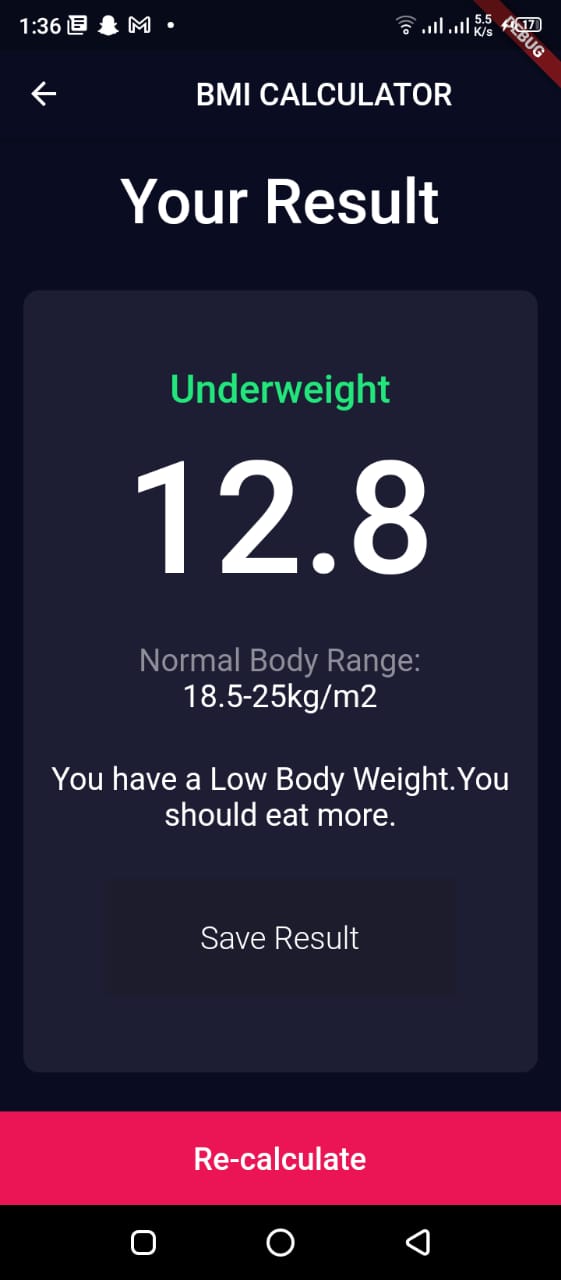 GitHub - Ayesha5346/bmi_app: BMI calculator with eye pleasing and ...