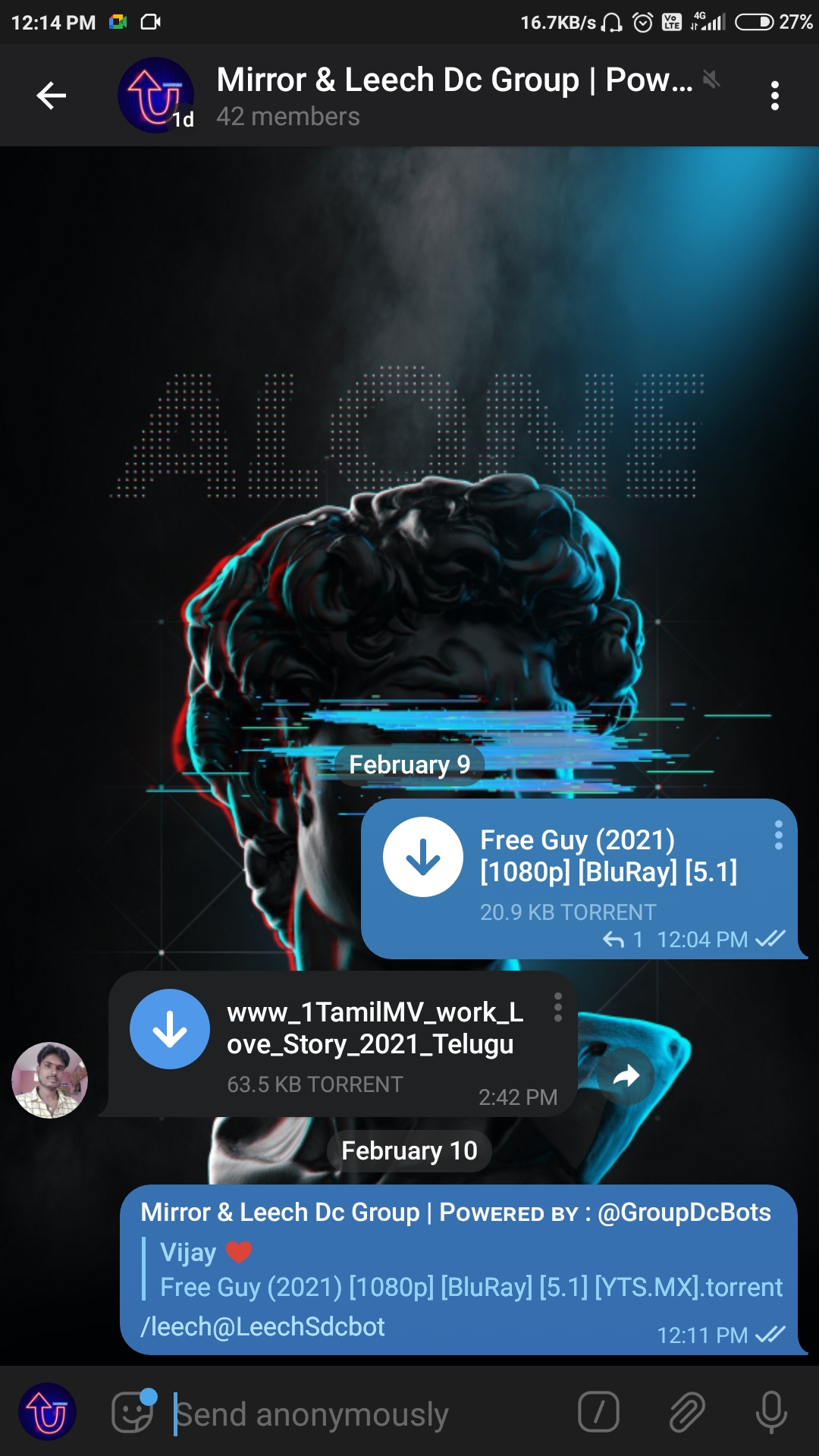 Not working · Issue #390 · anasty17/mirror-leech-telegram-bot · GitHub