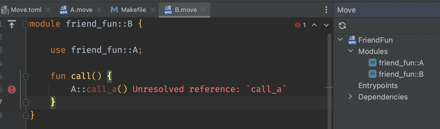 Bug: Unresolved reference · Issue #70 · pontem-network/intellij-move · GitHub