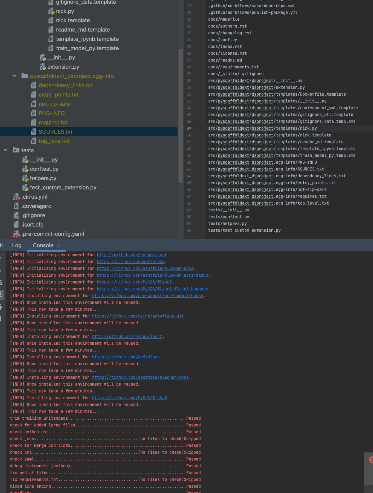 new .template files are not being picked up in build/install · Issue #49 · pyscaffold ...