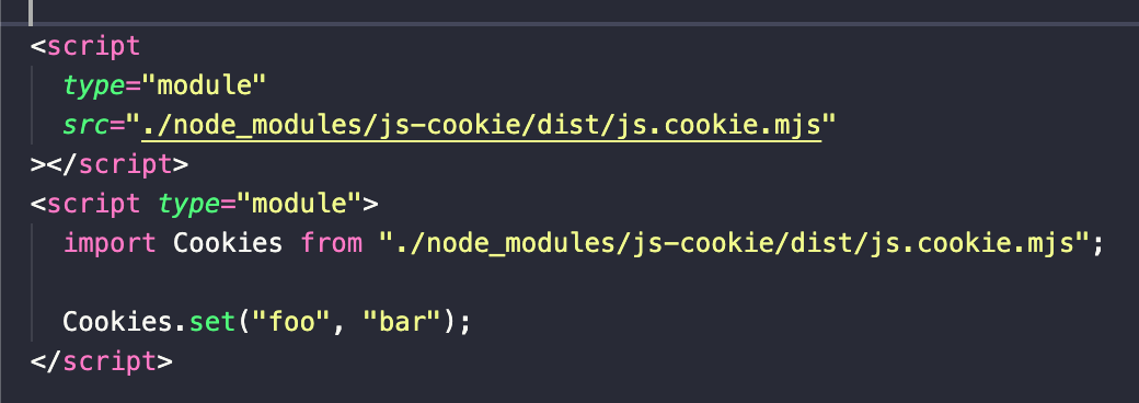 Cannot Run Js Cookie Using Npm · Js Cookie Js Cookie · Discussion 785 · Github
