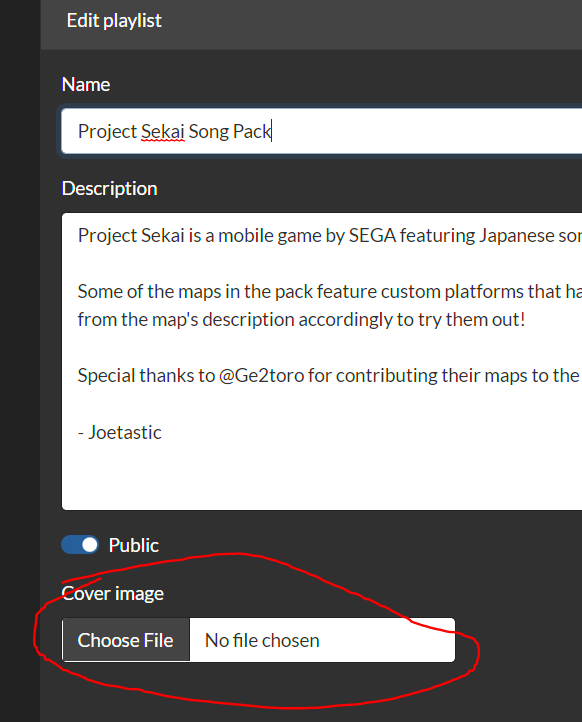 Editing a playlist cover image doesn't seem to be working · Issue #142 · beatmaps-io/beatsaver ...