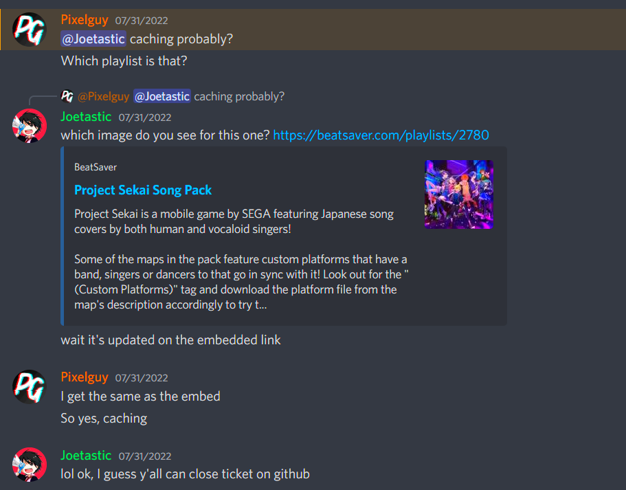 Editing a playlist cover image doesn't seem to be working · Issue #142 · beatmaps-io/beatsaver ...