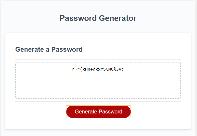 GitHub - LAllender/passwordGenerator: AS AN employee with access to ...