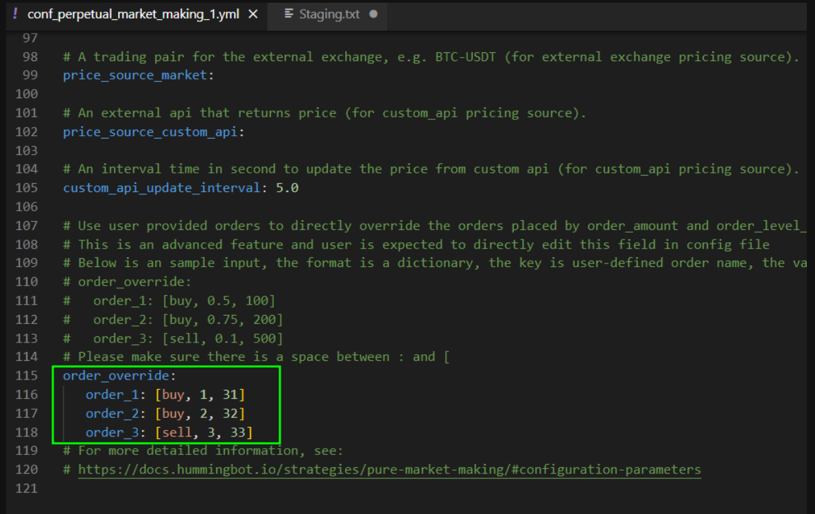 Perp MM clock error with order override · Issue #5704 · hummingbot ...