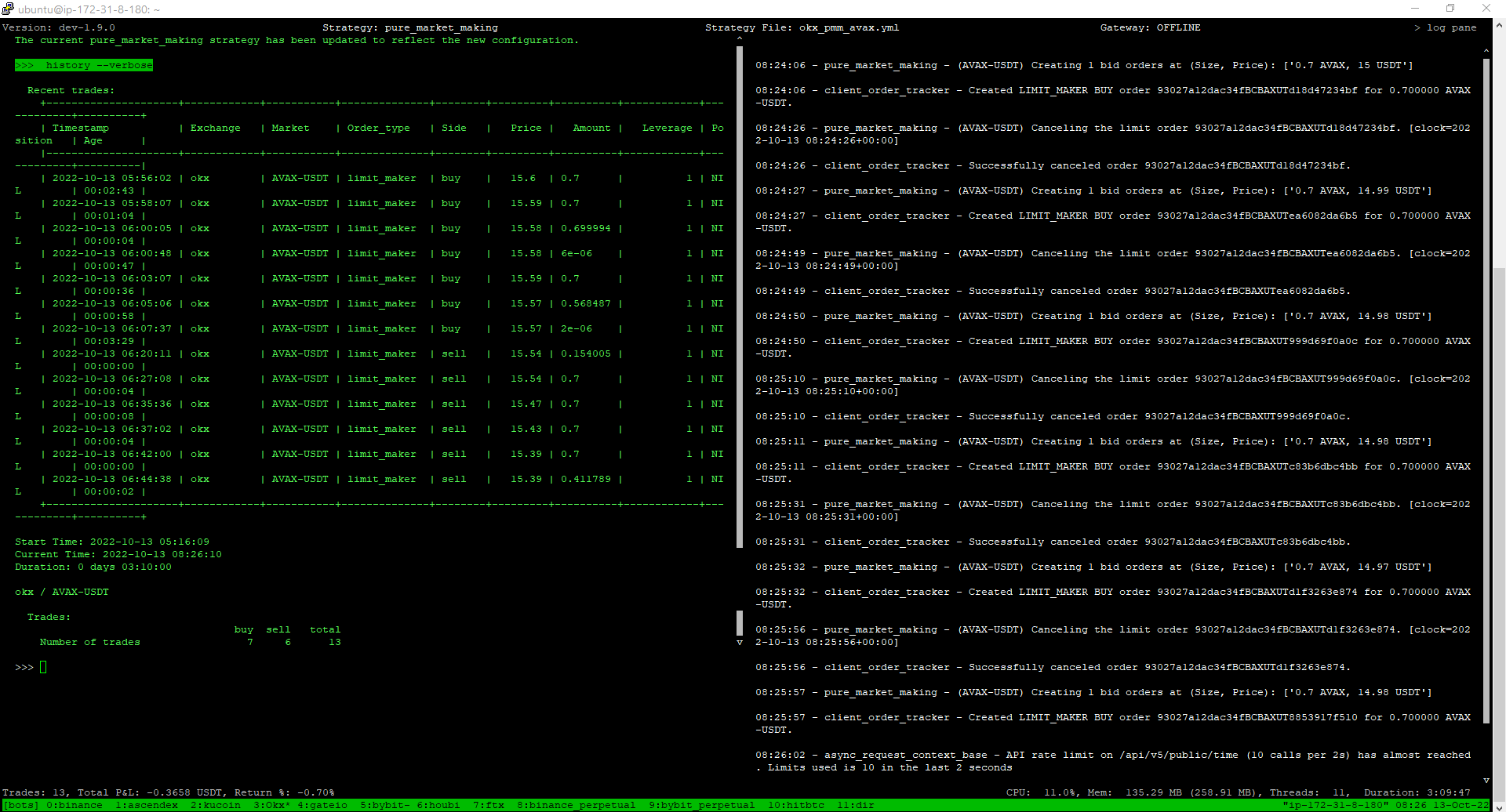 Okx exchange GET trade fills · Issue #5800 · hummingbot/hummingbot · GitHub