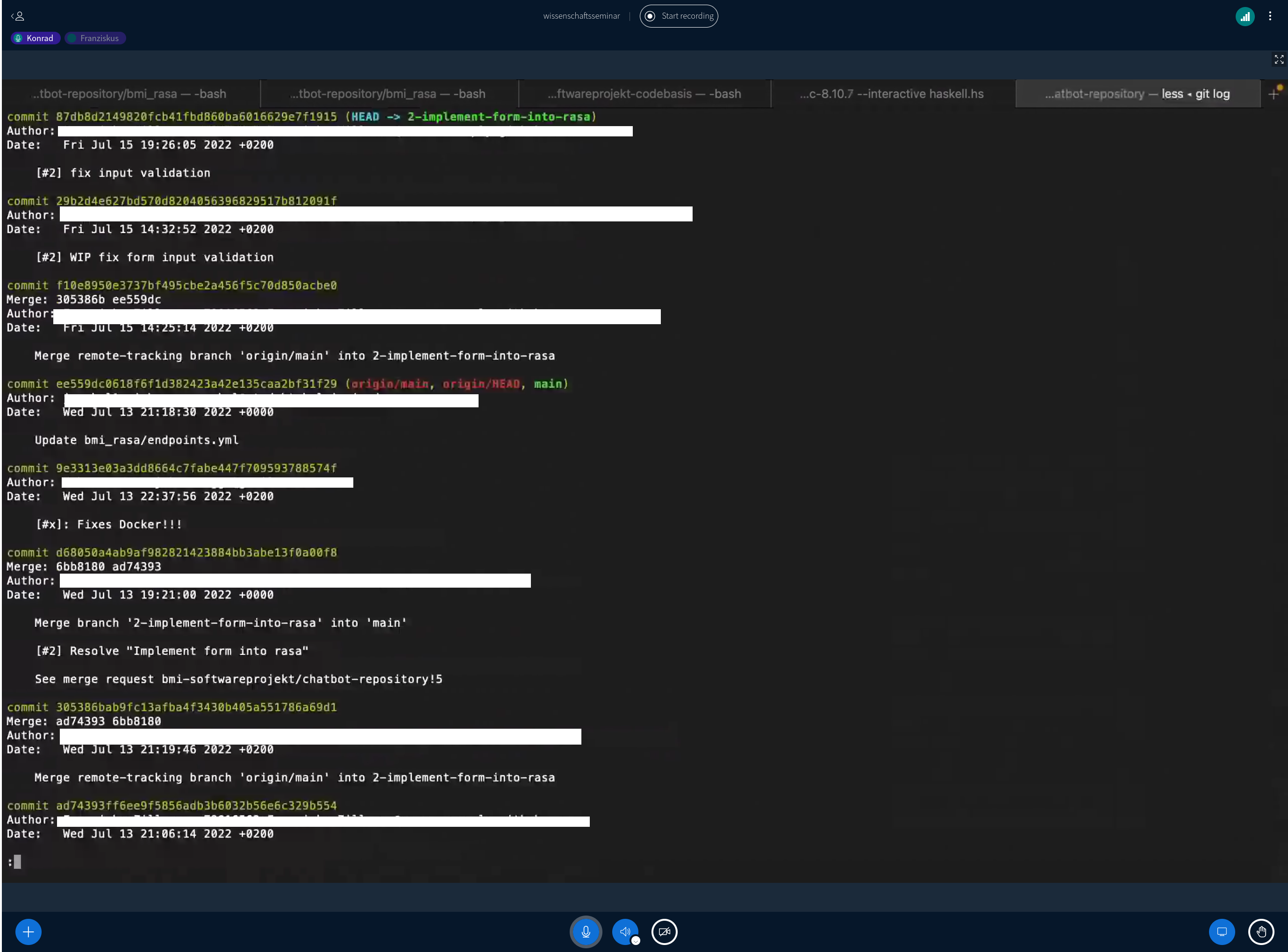 macOS terminal screen sharing causes image freeze · Issue #15395 ...