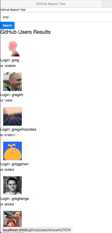 GitHub - rominalodolo/GitHubSearchProject: Beginning React Project
