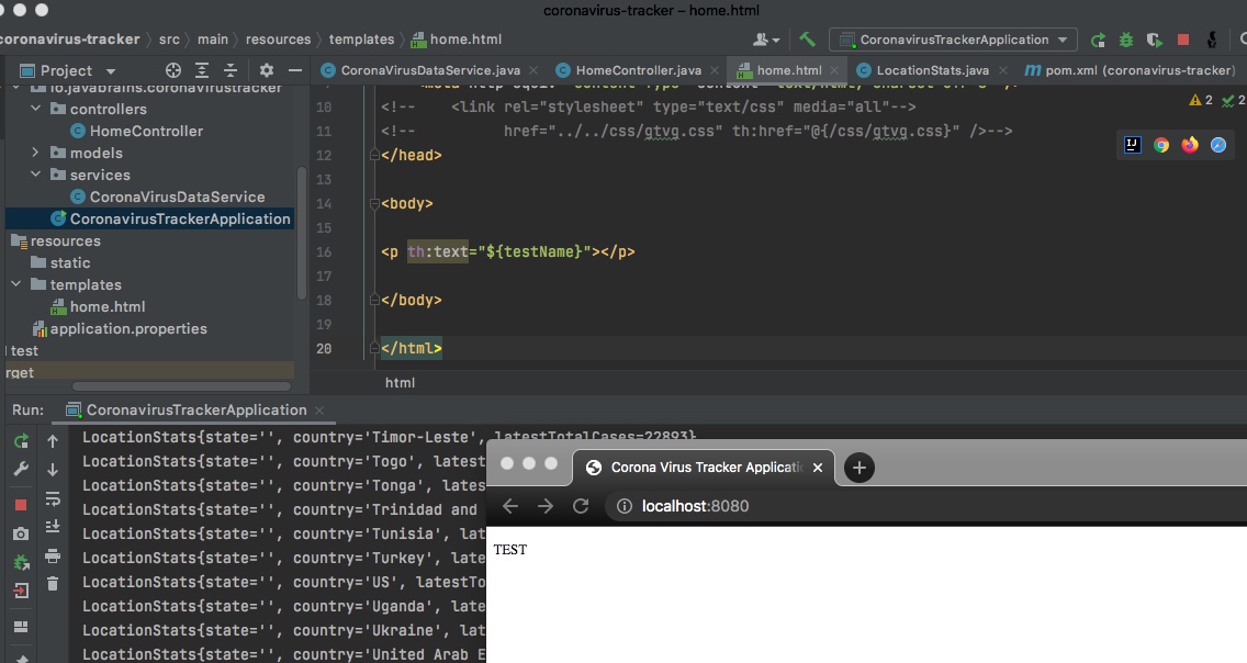 GitHub - rominalodolo/CoronaVirusApp: The corona virus app from the ...