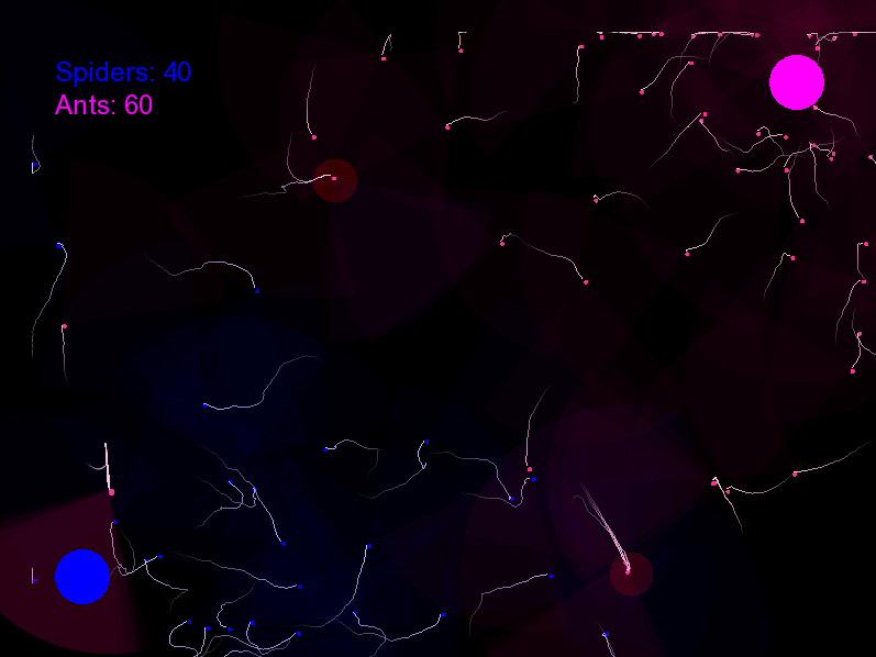 GitHub - rockaxx/Simulation-Ants-vs-Spiders