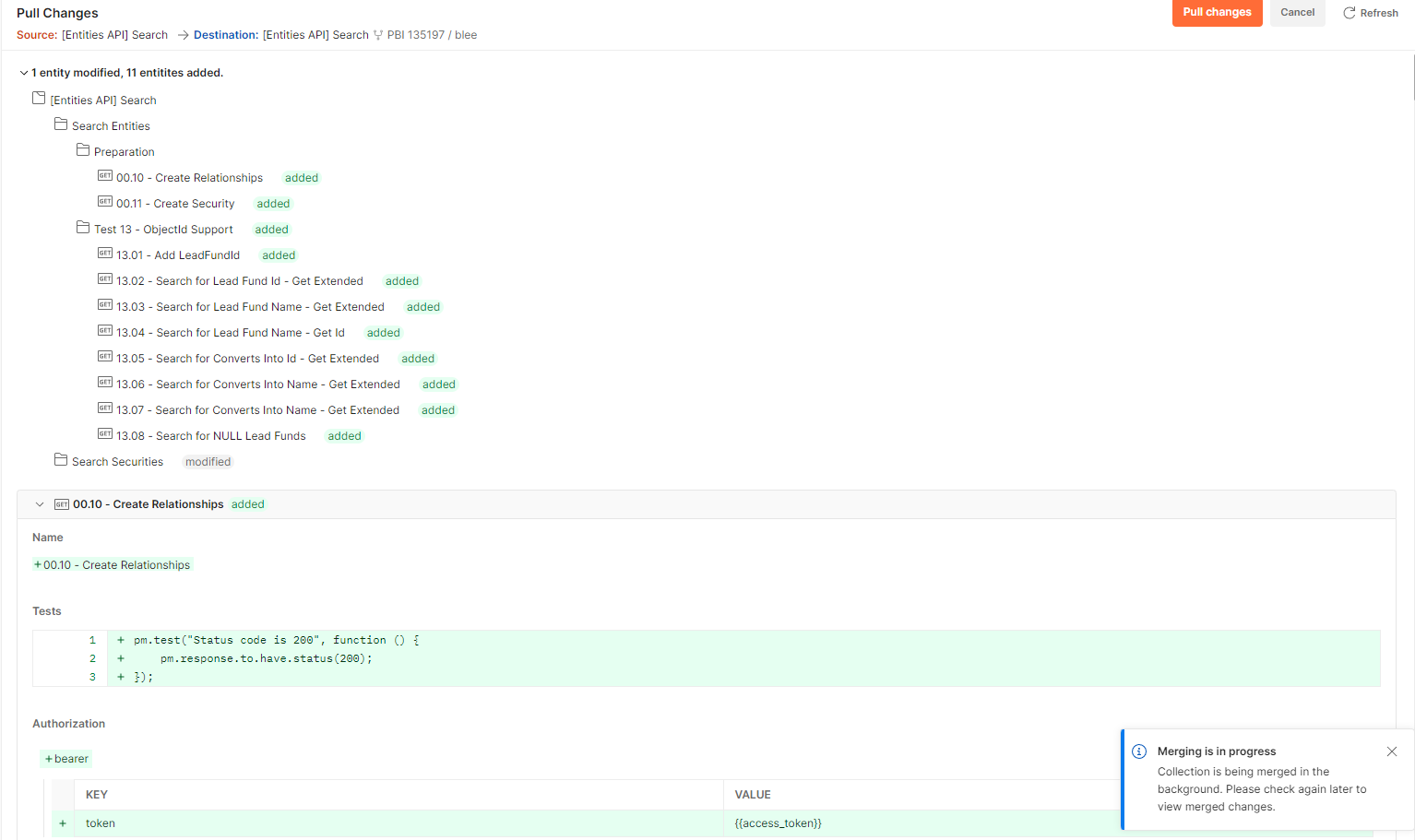 Unable to PULL CHANGES into a specific Fork · Issue #11211 · postmanlabs/postman-app-support ...