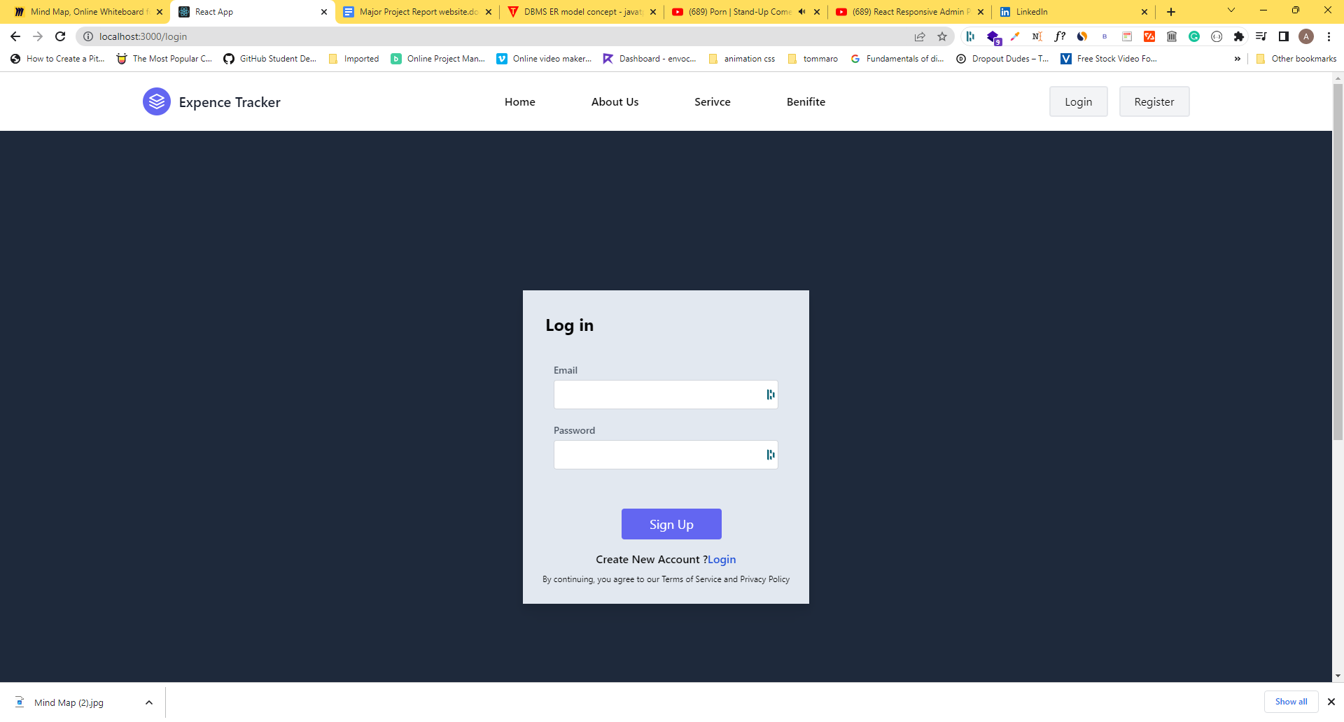 GitHub - Yashi201/personal-expence-tracker: personal expense tracker using MERN