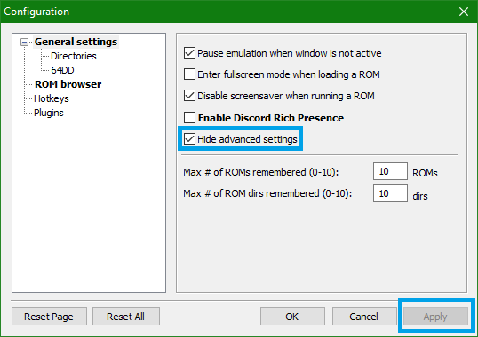 [Feature Request] Hide status bar in windowed mode · Issue #1099 · project64/project64 · GitHub
