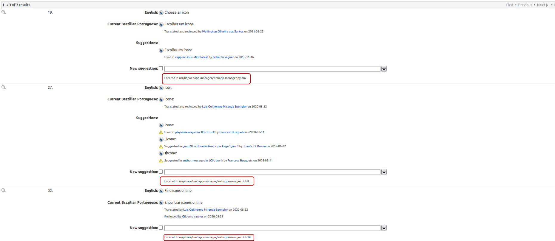 Not finding where to translate fields at launchpad · Issue #174 · linuxmint/webapp-manager · GitHub