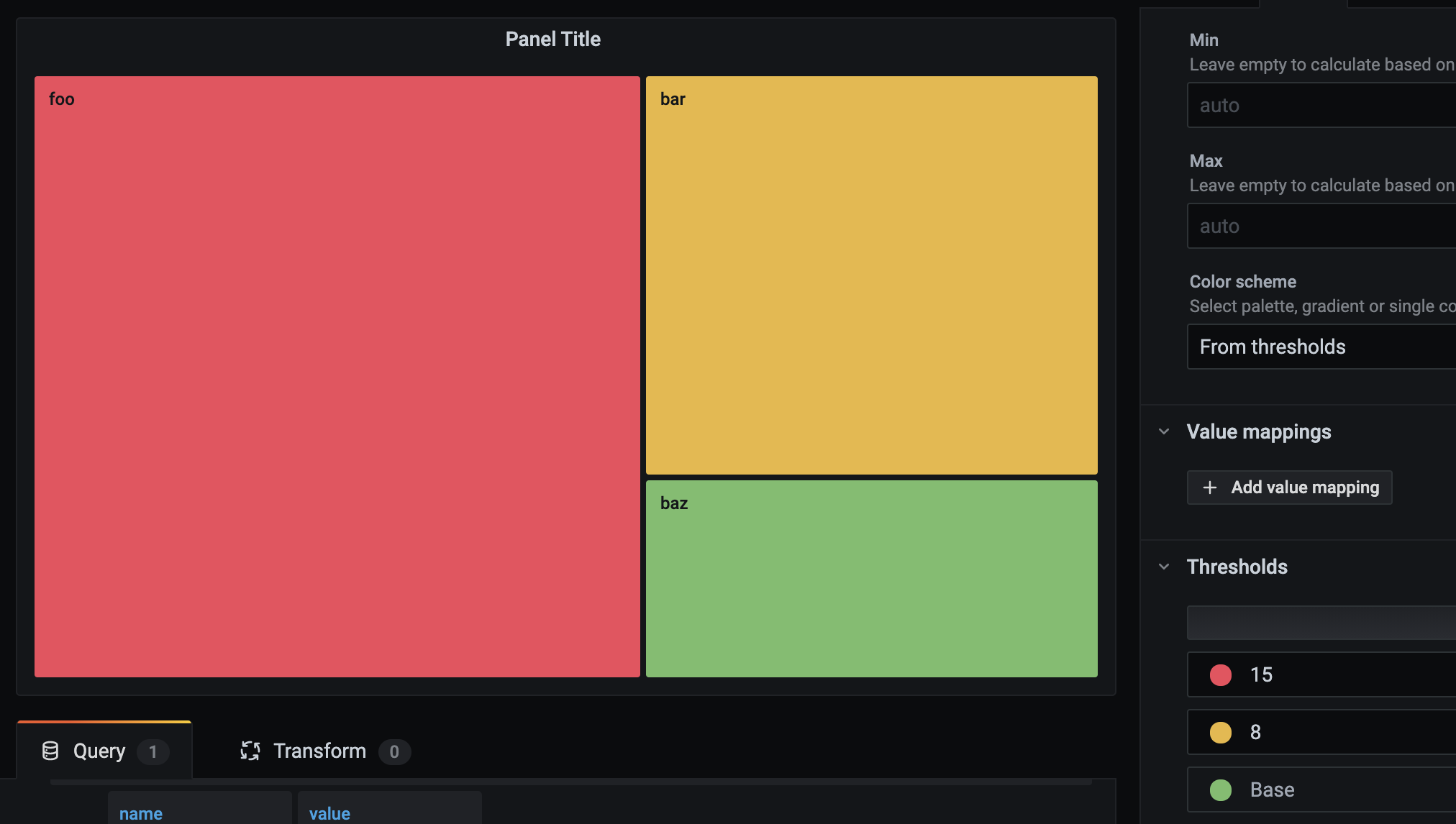 Control of color? · grafana grafana-treemap-panel · Discussion #11 · GitHub