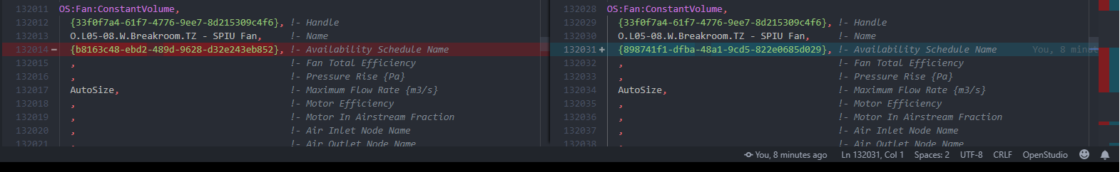FanVariableVolume availability schedule name changes unexpectedly · Issue #3124 · NREL ...