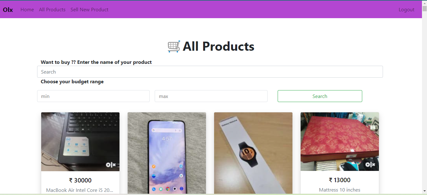 GitHub - jash200115/Olx_Project: A fully responsive olx website clone , having features to add ...