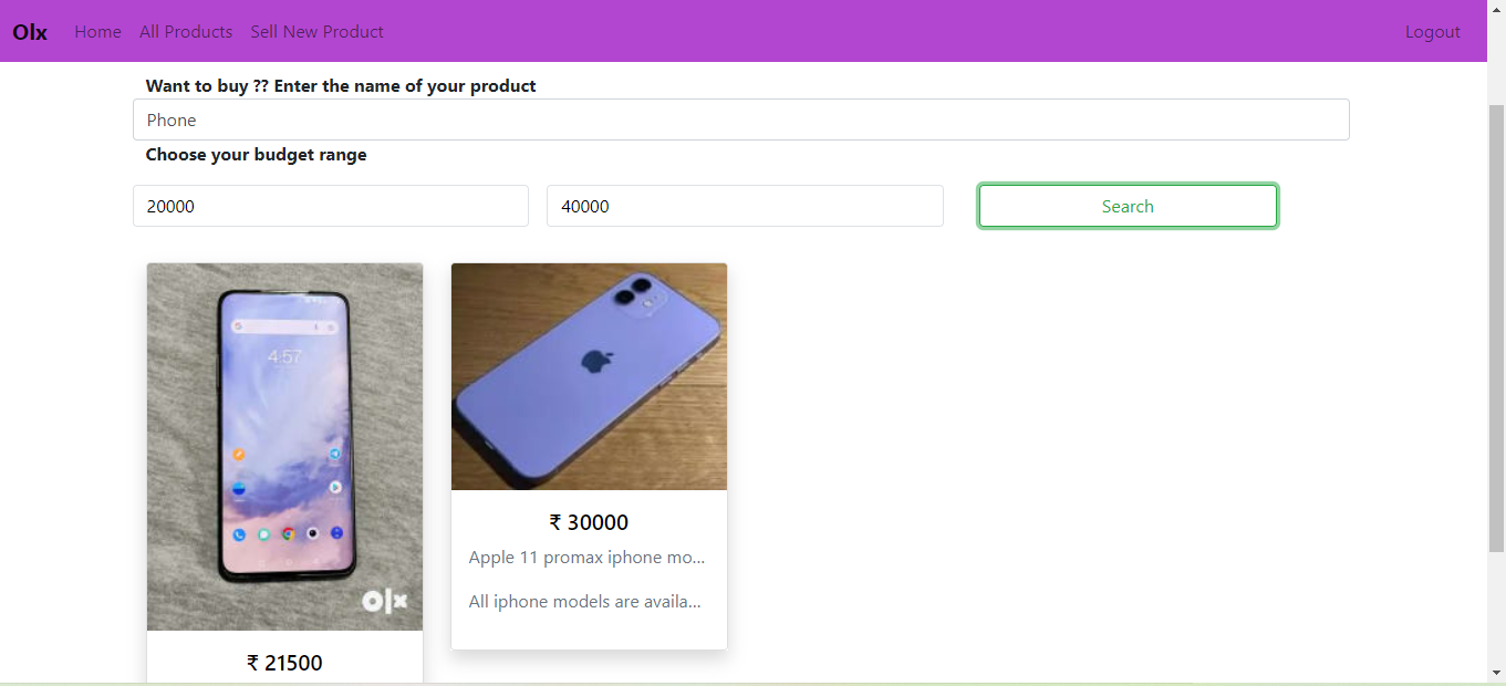 GitHub - jash200115/Olx_Project: A fully responsive olx website clone , having features to add ...