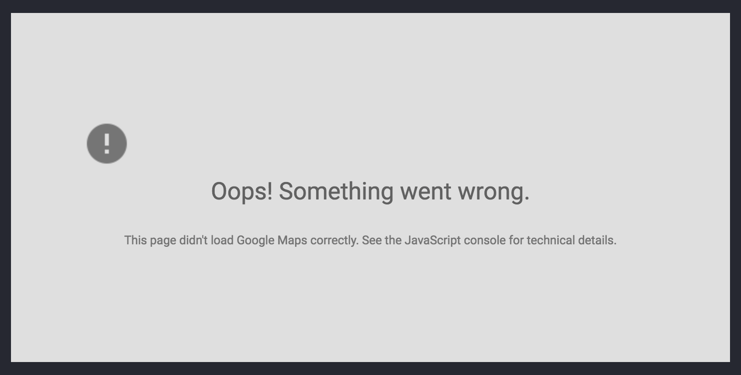 Google Maps Widget Not Loading Properly Issue 572 Wowchemy