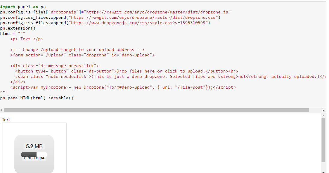 Bug Fileinput Waits Blocks Python Callbacks Until Upload Is Finished · Issue 11788 · Bokeh 1824