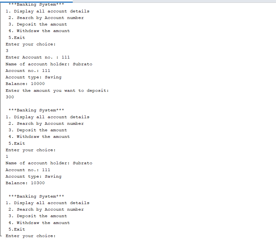 GitHub - subrato654/java-basis-Banking-System-: It is simple basic ...
