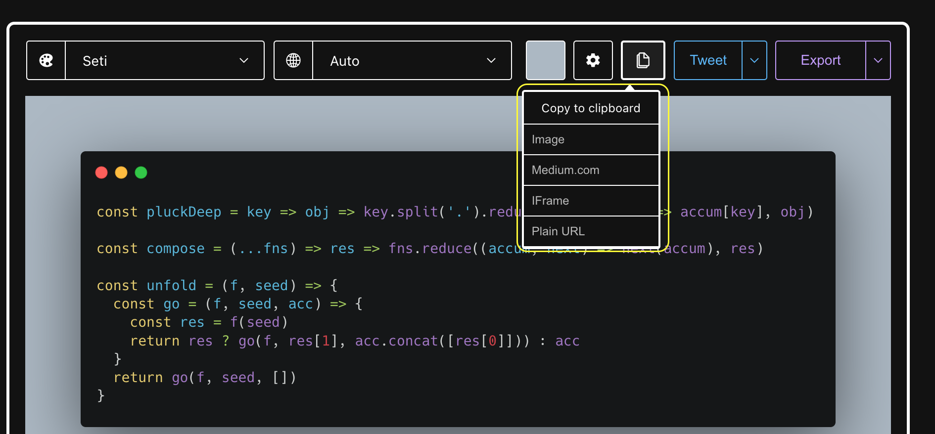 Encode snippets into URLs: One great feature for Twitter (and not only Twitter) · Issue #1369 ...