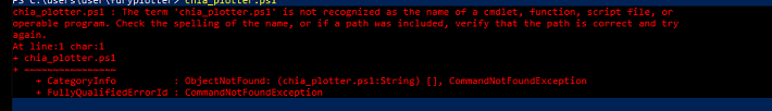 HI EVERYONE PRO im new to powershell.. i done everything but still have ...